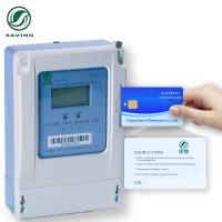 China White 5A WIFI Three 3 Phase Electric Sub Meter Digital With Data Storage 0-999999 for sale