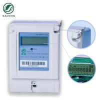 China IP54 Single Phase Prepaid Energy Meter 160x112x71mm LCD Screen 3 Phase Multifunction Meter for sale