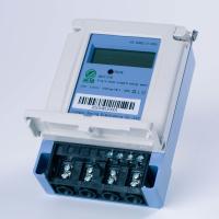 China IP54 Single Phase Prepaid Energy Meter 160x112x71mm LCD Screen 3 Phase Multifunction Meter for sale