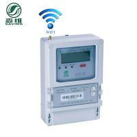 China 220V 380V LCD Three Phase Prepaid Energy Impact Meters Prepaid Wall Mounted for sale