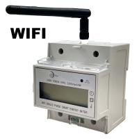 China 55Deg Wifi Smart Energy Meter Electric Remote Control  Single Phase Meter 0.3kg 2W for sale