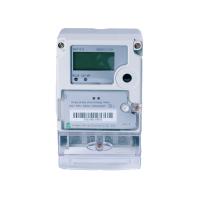 China High Accuracy Electric Token Meter with White Design and Data Storage for sale