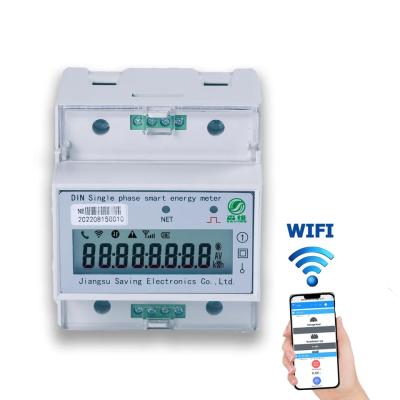 China RS485 Modbus Communication Prepaid Energy Meter for 110-240V for sale
