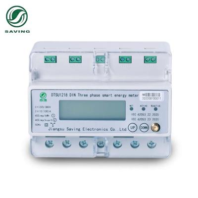 China RS485/Modbus RTU DIN Rail Energy Meter with WiFi/NB Communication for sale