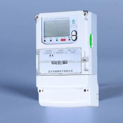 China 5 60 A Current Prepaid Energy Meter for 50Hz Frequency Monitoring and Control for sale