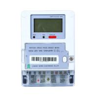 China 160x112x71mm Single Phase Prepaid Energy Meter for Power Consumption 5VA and Current Line 1VA -25C- 55C for sale