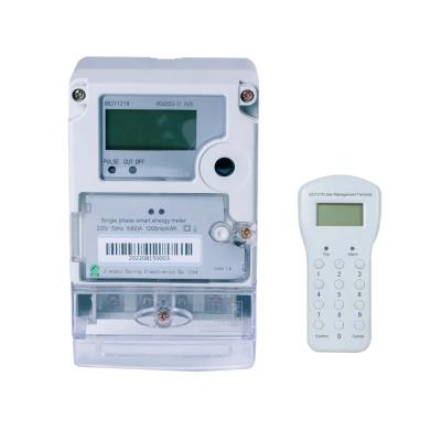China 220V Input Voltage Black Prepaid Meter Keypad with CE Certifications and Black Color for sale