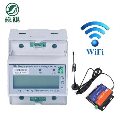 China AC/DC Power Supply Smart Prepaid Energy Meter with 50Hz Frequency and Class 1.0/Class 2.0 Accuracy for sale
