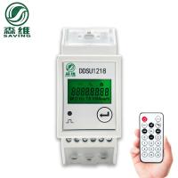 China Small Size Single Phase Din Rail Energy Meter for DIN Rail Mounting Method and 1.5 6 kW Power Range Weighing Only 0.3kg for sale