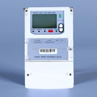 China Accurate Din Rail 3 Phase Energy Meter for Industrial Applications Power Consumption 2W Power Supply 3 Phase -25C- 55C for sale