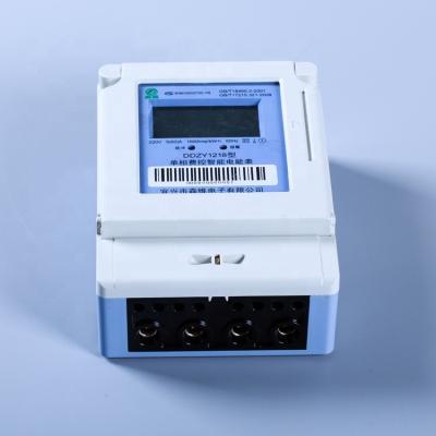 China 220V Voltage Smart Prepaid Energy Meter with GPRS/GSM Communication and LCD Display for sale