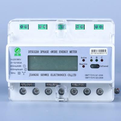 China Din Rail 3 Phase Energy Meter Class 1.0/Class 2.0 -40C- 70C High Accuracy and Efficiency for Energy Management for sale