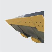 China Loader Heel Bucket Lip Shroud Segment Construction Mining Volvo L220F for sale