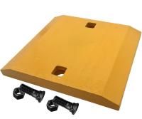 China Loader Heel Bucket Lip Shroud Segment Construction Mining Volvo L220F for sale