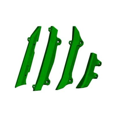 China Bolt On Excavator Bucket Side Cutters Casting Wear Resistant For Hitachi EX1200 for sale