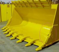 China Alloy Steel Loader Bucket Side Cutters For LETOURNEAU L1850 for sale