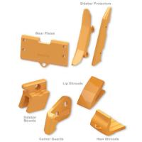 China Casting Excavator Bucket Heel Shrouds Corner Wear Shoe For  6040 for sale