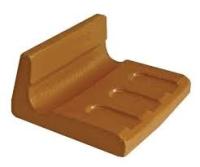 China Komatsu PC1250 Excavator Bucket Heel Shroud Casting Corner Wear Shoe for sale