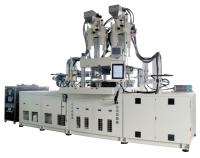 China 150 Grams Industrial Rotary Table Injection Molding Machine 1000 Tons Two Color Plastic for sale