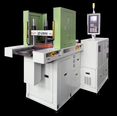 China Energy Saving Double Slide Vertical Injection Molding Machine 60 Ton Acrylic Moulding for sale