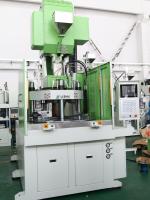 China High accuracy Vertical Injection Moulding Machine  green color With Rotary Table for sale