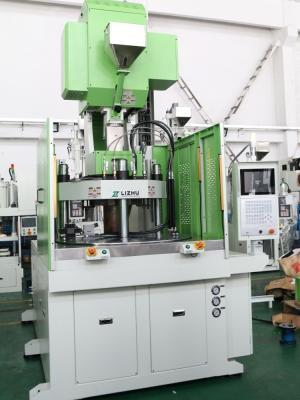 China High accuracy Vertical Injection Moulding Machine  green color With Rotary Table for sale