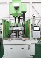 China Plastic Plug Vertical Injection Molding Machine , 350 Ton PVC 3 Pin Plug Moulding Machine for sale