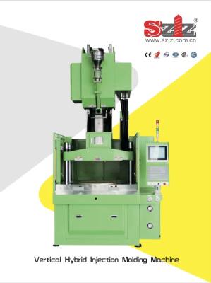 China 120 Tons 6000 Grams Hydraulic Plastic Injection Moulding Machine Thermoplastic Vertical Injection for sale