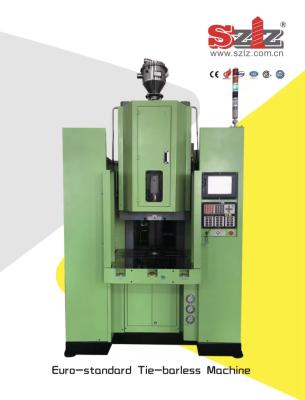 China Tie Barless 100 Tons Vertical Injection Molding Machine Euro Standard Low Voltage for sale