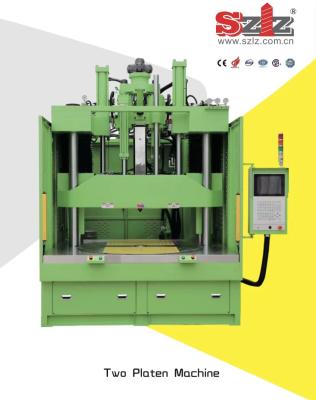 China Clamping Rotary Table Vertical Injection Moulding Machine 120 Tons for sale