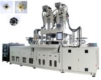 China Rotary Multi Color Vertical Injection Molding Machine Vertical 500 Ton 3000 Grams for sale