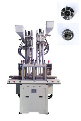 China Double Slide Multi Color Vertical Injection Molding Machine 2 Color Vertical 550 Ton Moulding for sale