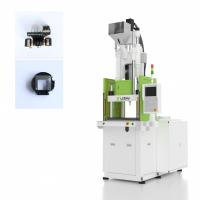 China 150 Grams Mini Plastic Vertical Injection Moulding Machine For Insert Connector Molding for sale