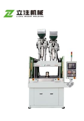 China Multi Color Rotary Table Injection Molding Machine 60 Tons Vertical PVC Air Blowing for sale