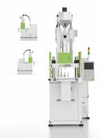 China Hybrid Vertical Injection Molding Machine 45 Tons PVC Injection Module Machine for sale