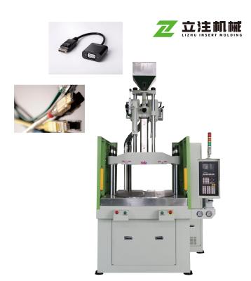 China 60 Ton Rotary PET Bottle Injection Moulding Machine 500mm/S Table Top Molding Machine for sale