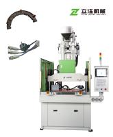 China 100 Tons Rotary PET Injection Moulding Machine Vertical Molding Press Machine for sale