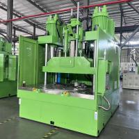 China Green Color Vertical Injection Molding Machine With Rotary Table for sale