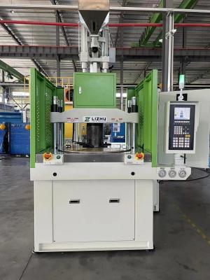 China Rotating Vertical Injection Molding Machine With 100 - 240mm Injection Stroke for sale