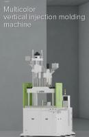 China Double Colour Vertical Injection Moulding Machine 200mm Opening Stroke for sale