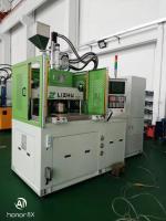 China 35T - 200T Industrial Rotary Vertical Injection Molding Machine With Low Base for sale