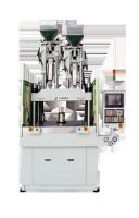 China Screw Double Color Injection Machine Rotary 2000 Ton Vertical Injection Molding Machine for sale