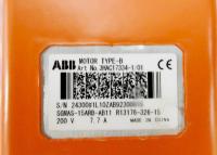 China 3HAC17334-1 01 Servo Motor 1866W 7.7A 200V Type-B 3HAC021726-001 for sale