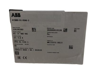 China ACS880-01-05A6-3 Frequency Inverter 3AUA0000135128 5.6A Drive for sale