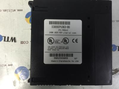 China GE Fanuc IC693CPU363  Series 90-30 Processor module 240K Bytes RAM and Flash for sale