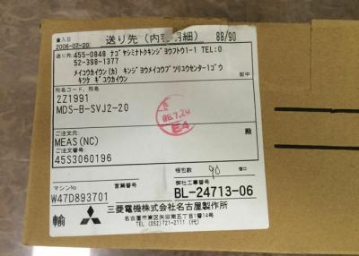 China Mitsubishi Industrial parts MDS-B-SVJ2-20 AC Servo Motor Drive Power 2KW 12.6A 200-230V for sale