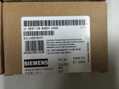 China 6ES7134-4GB51-0AB0 Siemens  2AI High Speed I-2-wire 4-20 mA Electronics module for sale