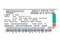 China MELSERVO AC Mitsubishi Servo Drive MDS-C1-V1-45 Replace MDS-B-V1-45 NEW Condition for sale