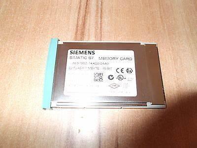 China 6ES7952-1KS00-0AA0 Siemens  memory card for S7-400, long design, 5V Flash EPROM, 16 Mbyte for sale