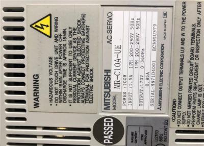 China Mitsubishi AC Servo Drive MR-C10A-UE Industrial Amplifier 100W, 200-230V, 0.85A New Original for sale